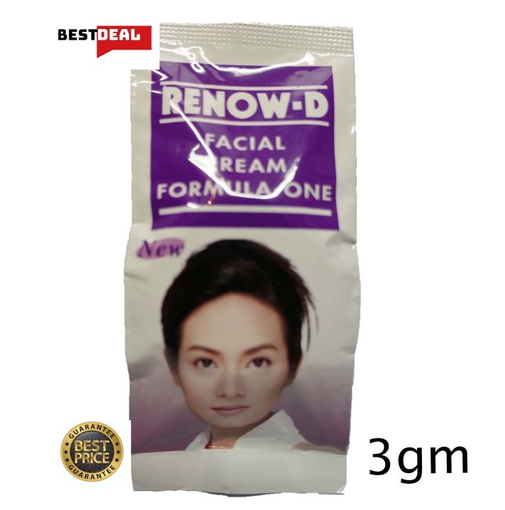 Renow D Facial cream (3 gm)- or (7gm) Genuine and Original made in ...