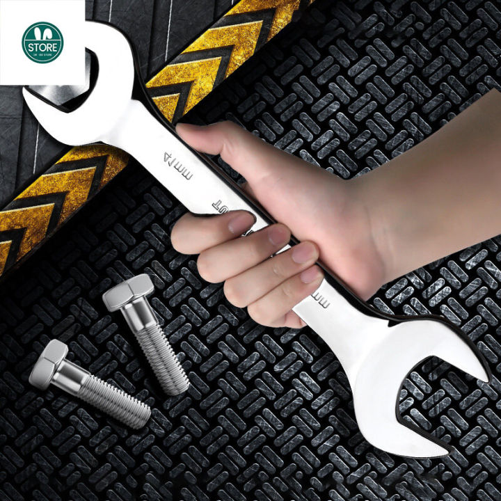 Hardware open end wrench simple open end wrench double end solid wrench ...
