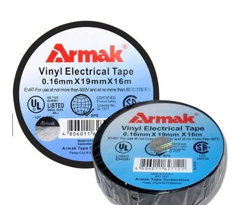 electrical tape (original) Electrical Tape Black (Small size) Rubber ...
