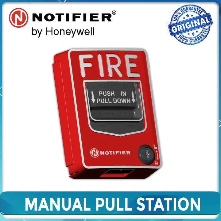 NOTIFIER Emergency Manual Pull Station Conventional Manual Fire Alarm Pull Stations NBG-12 ...