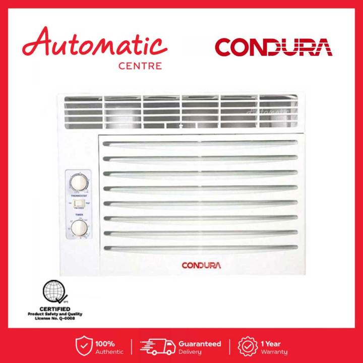 Condura 6S (WCONZ008EC) 0.75HP Timer 12-hr Anti-Bacterial Filter Window ...