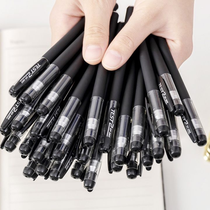 Gel pen 0.5 black student with a signature pen carbon pen ink pen ...