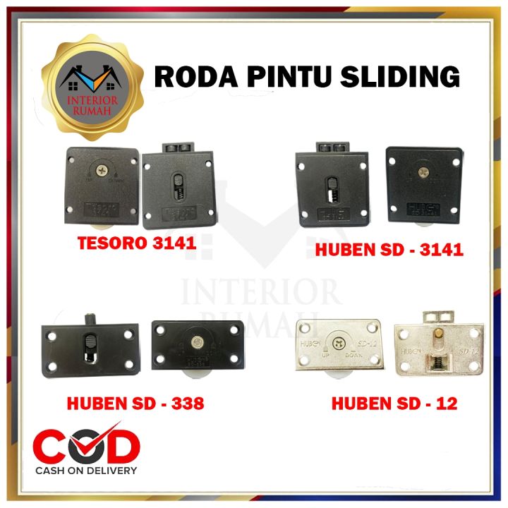 Roda Pintu Lemari Geser SD 3141 SD 12 SD 338 SD 388 / Sliding SD 3141 ...