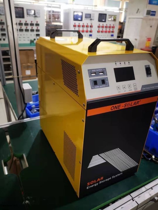 One Solar All in One Solar Generator w/ built in LIFEPO4 Battery w/ UPS ...