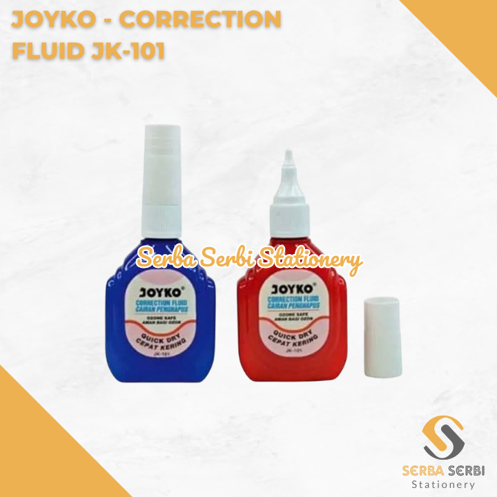 (1 BIJI) JOYKO - CORRECTION PEN FLUID / CAIRAN KOREKSI / TIP-EX / TIP-X ...