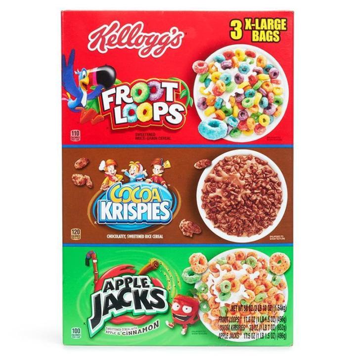 Kellogg's Tri-Fun Pack Cereals 58oz | Lazada PH