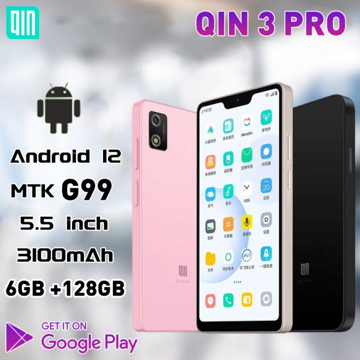 Qin3 pro Mobile Phones 6GB+128GB MTK G99 5.5inches Global Version ...