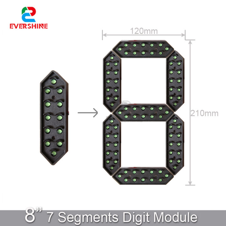 【Limited Time Only】 8 Inch 7 Segment Outdoor Waterproof Digital Number ...