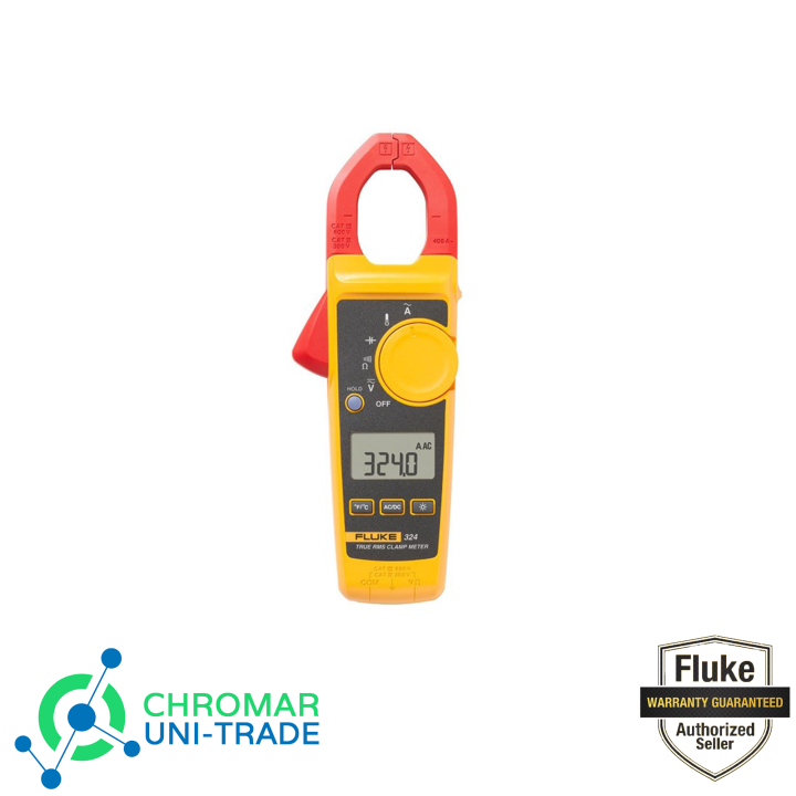 Fluke 324 True-RMS Clamp Meter with Temperature & Capacitance | Lazada PH