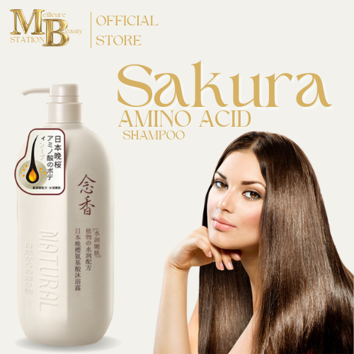 ORIGINAL Sakura shampoo body wash , Japan Hair Grower Anti Dandruff ...