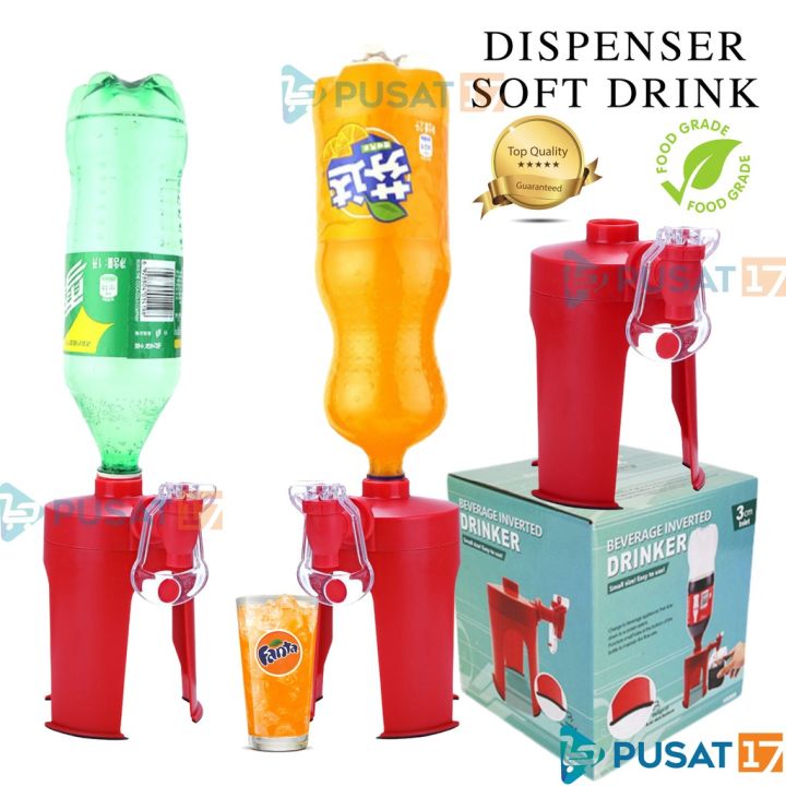 DISPENSER BOTOL MINUMAN SOFT DRINK DISPENSER MINI PORTABLE KRAN AIR ...
