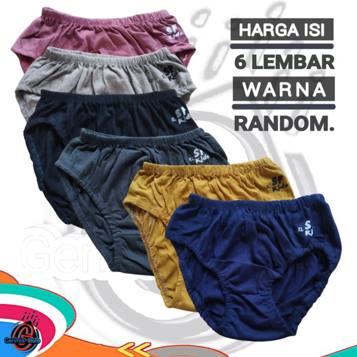 6 PCS CELANA DALAM ANAK COWOK-CD ANAK COWOK-SEMPAK ANAK LAKI LAKI ...
