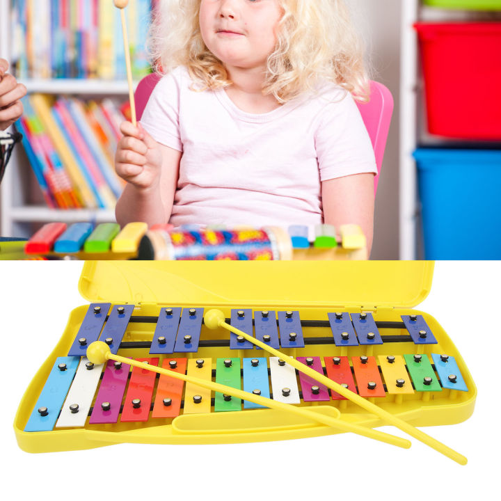 [Ganlitong] Professional Musical Xylophone 25 Notes Toddler Aluminum ...