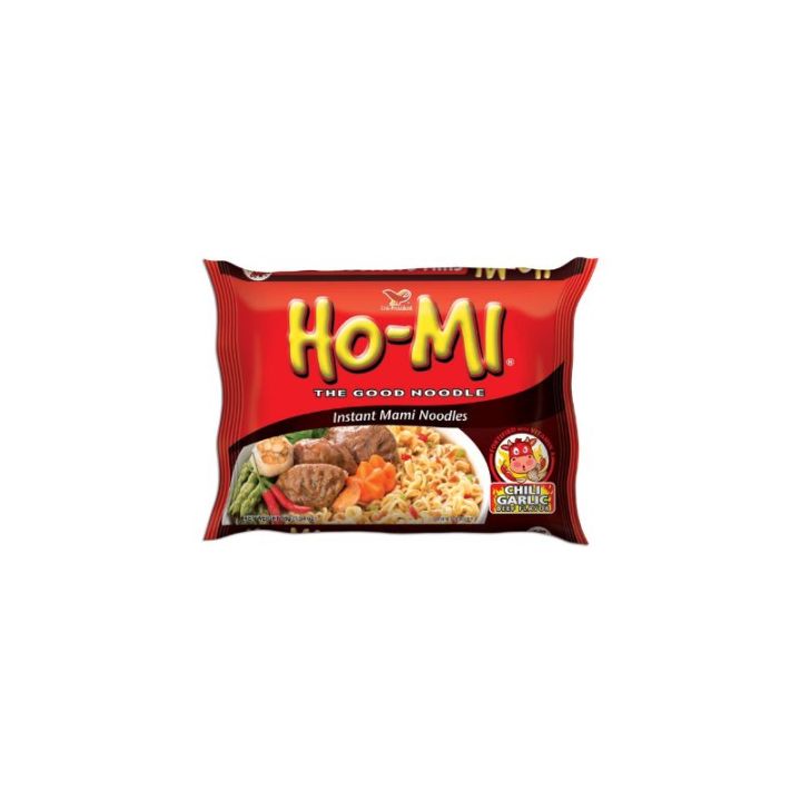 HO-MI Instant Mami Noodles Chili Garlic Beef Flavor 55g | Lazada PH