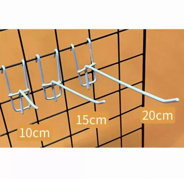 Wire Mesh Coated Hook Hook for Screen (10 pcs per order) | Lazada PH