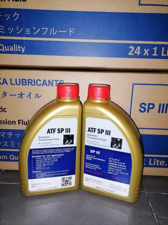 [ NEW PACKING | SET PACKAGE | READY STOCK ] FUKUOKA ATF SP3 (1L) AUTO ...