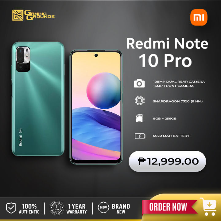 Xiaomi Redmi Note 10 Pro 6Gb+128Gb | 8Gb+256Gb | 8Gb+256Gb | Lazada PH