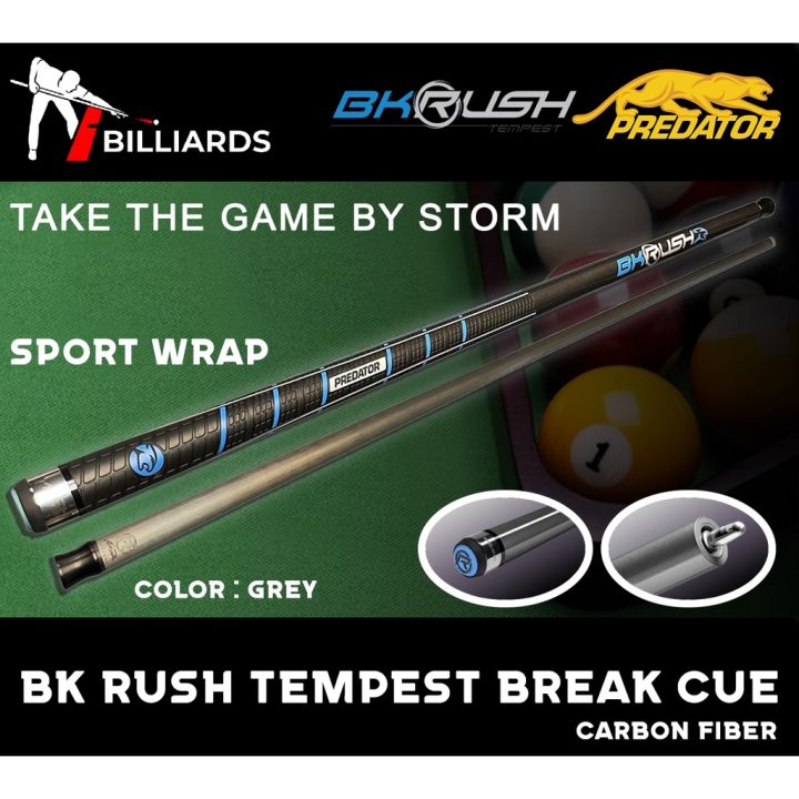 PREDATOR BK Rush Tempest Break Cue - SPORT WRAP ( TAKO NANG BILYAR ...