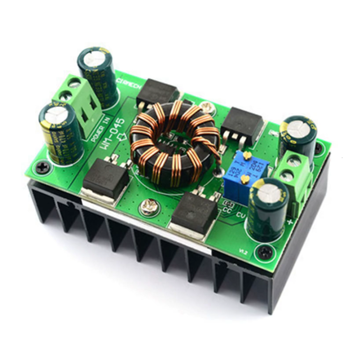 10A 300W Automatic Step Up Step Down Boost Converter 5V-30V to 1.25-30V ...
