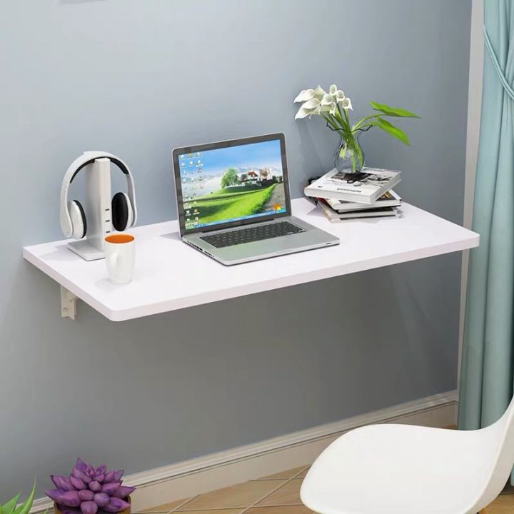 PPP Wall Mounted Foldable Table Hanging Shelf Hold at Wall Desk Save ...