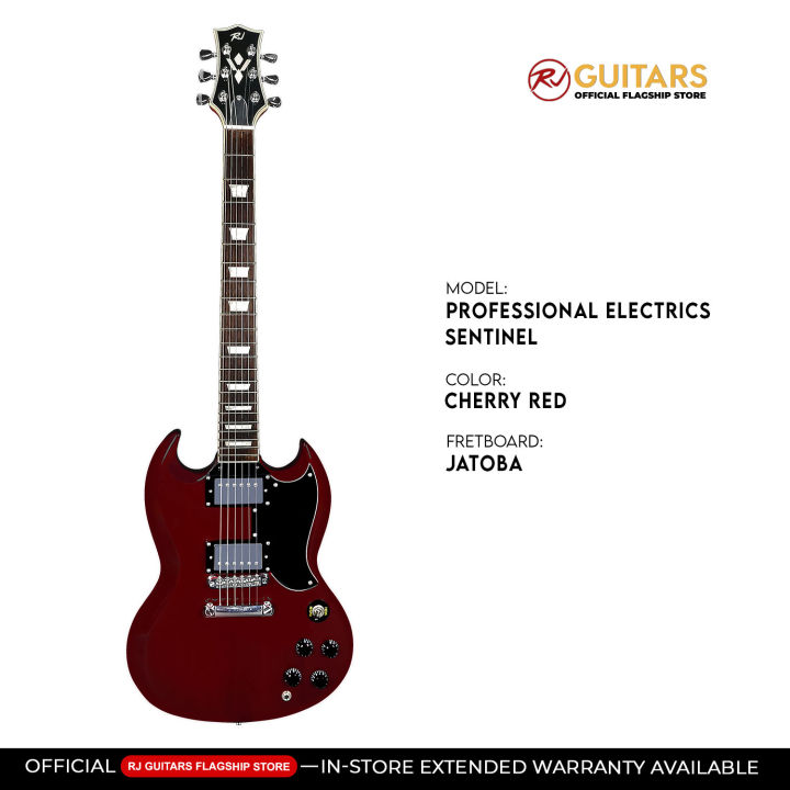 RJ Professional Electrics - Sentinel (Cherry Red) | Lazada PH