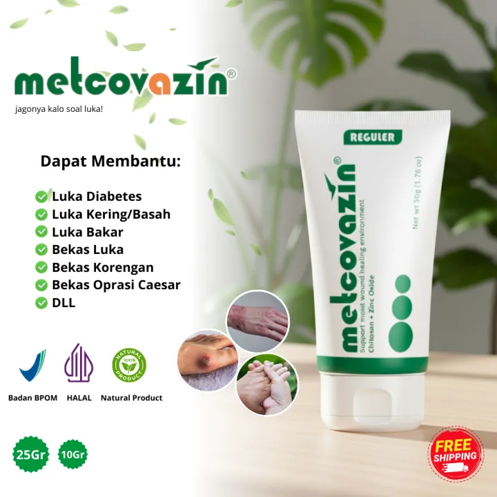 Metcovazin Reguler 25gr Original – Salep Hijau Ampuh untuk Luka ...