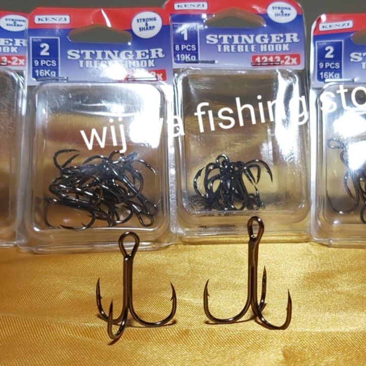 mata pancing trible hook kenzi no 2 | Lazada Indonesia