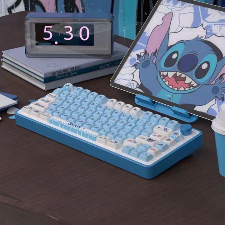 【Keycap Only】MOT Profile Lilo & Stitch 626 Theme Keycap 142 Keys PBT ...