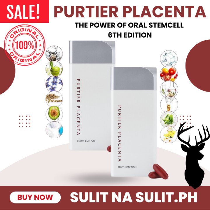 original purtier placenta stem cell 6th edition authentic legit capsule ...