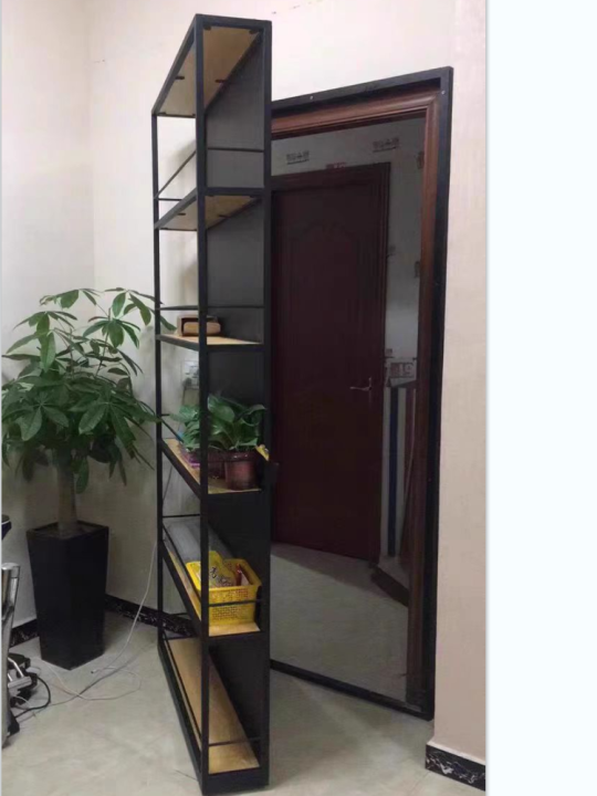 Secret room door secret door wrought iron metal bookcase door hidden ...