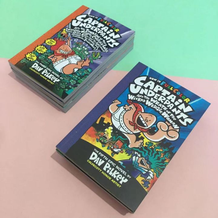 Captain Underpants (Full Color Collection) - 12 Cuốn | Nhập khẩu ...