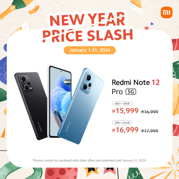 Redmi Note 12 Pro 5G | Lazada PH