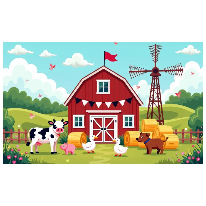 Illustration Photography Background for Birthday Party Kids Event Photo ...