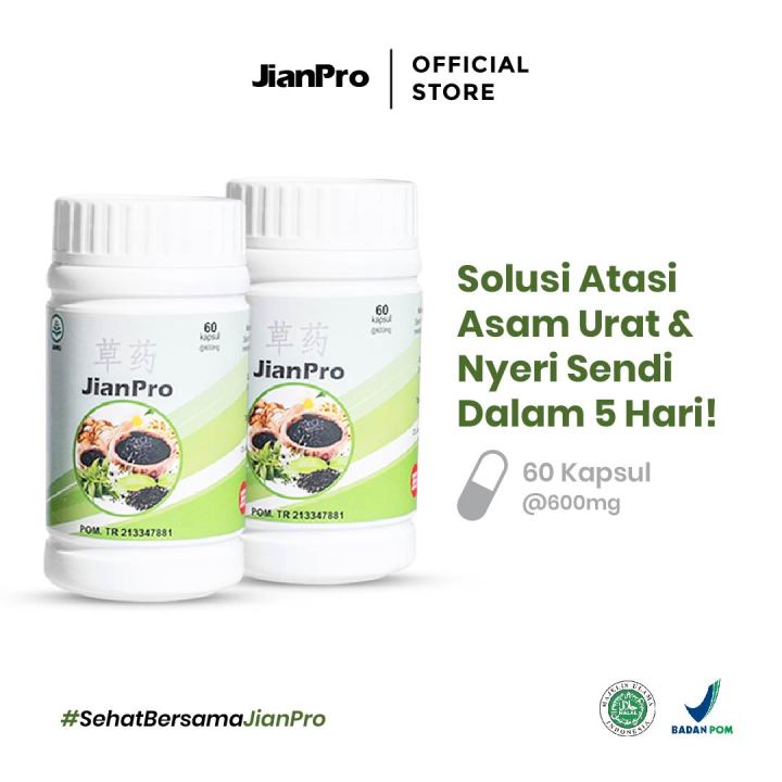 JianPro Herbal - Asam Urat, Pegal Linu, Nyeri Sendi, Kebas, Rematik ...