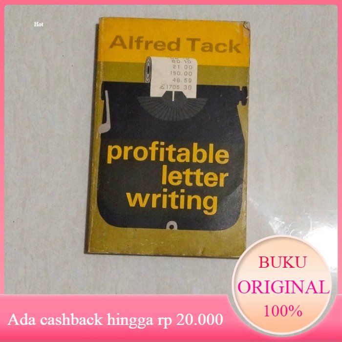 Alfred Tack PROFITABLE LETTER WRITING Original Bekas | Lazada Indonesia