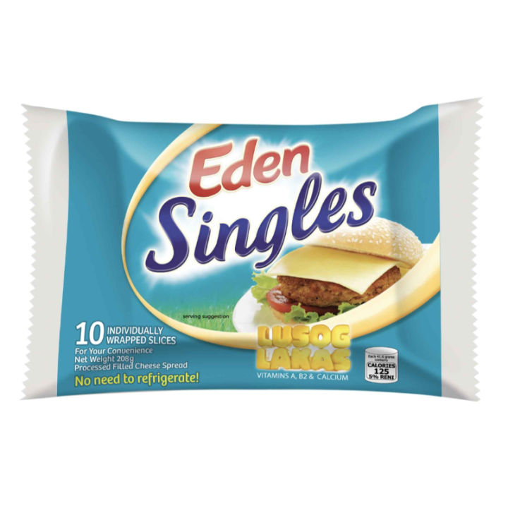 Eden Original Cheese Spread Singles 10 Slices 208g | Lazada PH