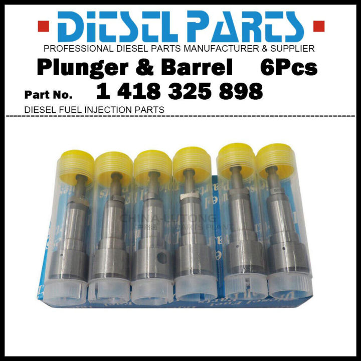 6Pcs Plunger at Barrel 325-898 1418325898 para sa MERCEDES BENZ OM314 ...