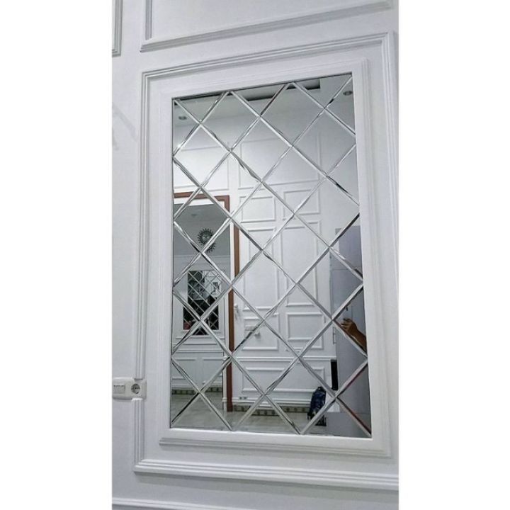 Cermin Custom Wajik Cermin 5mili 140 x 110 Cm Bevel 1cm - Kaca Hias ...