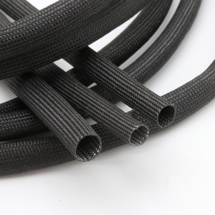 High temperature tube, wire casing, black 1mm~8mm 600℃ high temperature ...