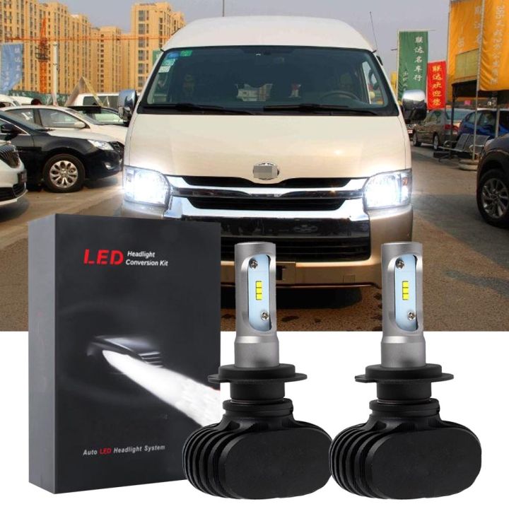 NEW White Replacement Led Halogen 6000K Headlight Bulb For Toyota Hiace ...
