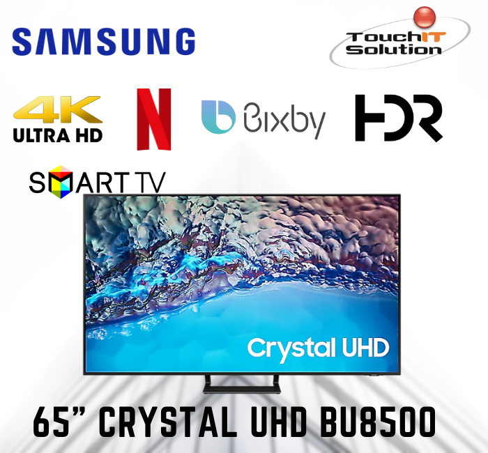 [INSTALLATION] SAM SUNG 65" 65BU8500 Crystal UHD BU8500 SMART TV UA65BU8500KXXM (1-14 days ...