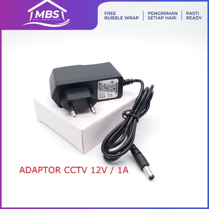 Adapter Adaptor 12V 1A AC DC Adaptor for CCTV Router DLL | Lazada Indonesia
