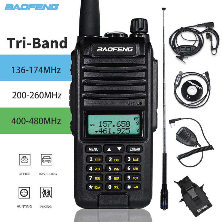 ht jarak jauh murah 1000 km HT Walkie Talkie UV-A58S Dual Band VHF ...