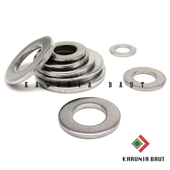 RING PLAT M16 STAINLESS STEEL 304 | RING PLAT BAUT SS304 16 MM | Lazada ...