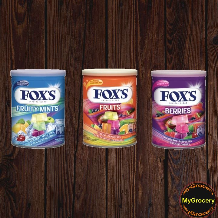 [MGC] Fox's Crystal Clear Candy (Tin) 180gm | Lazada