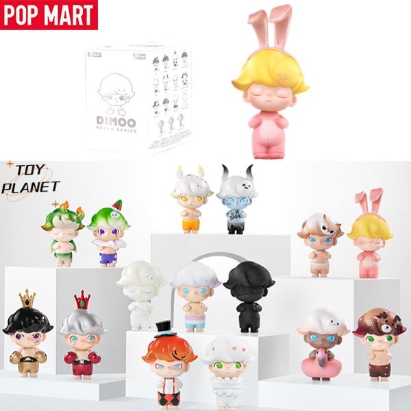 POP MART Dimoo Retro Series POPMART Action Figure Collectible Figurine ...