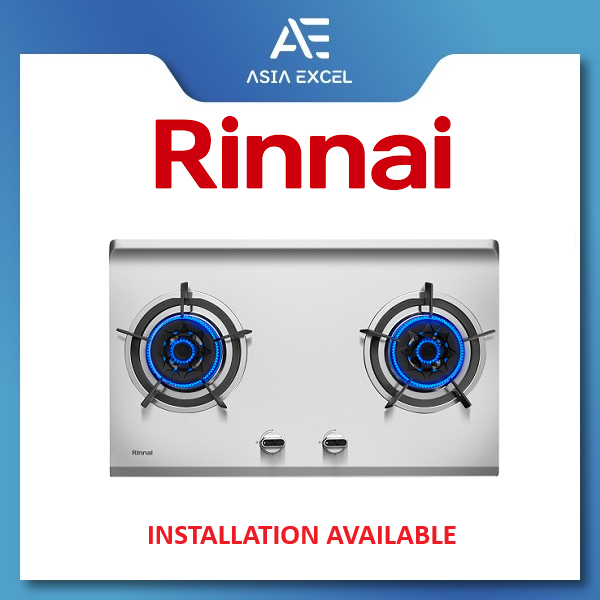 RINNAI RB-782S 76CM FLEXIHOB 2 BURNER STAINLESS STEEL BUILT-IN GAS HOB | Lazada Singapore
