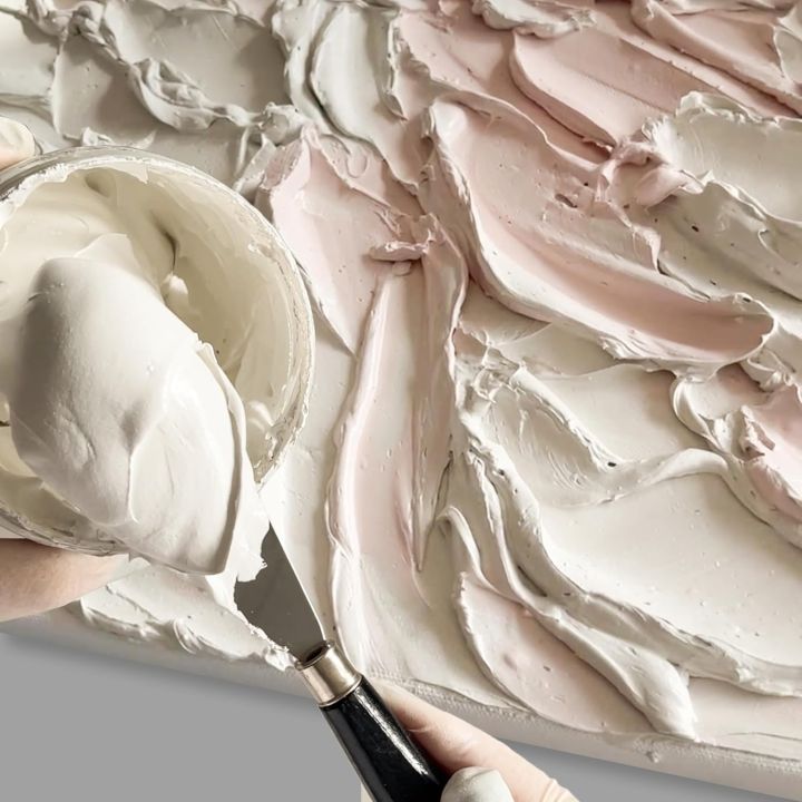 Kamenskaya Texture Paste - Modeling Paste Acrylic Medium for Acrylic ...