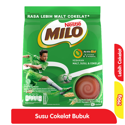 Milo Activ-Go Pouch 790 gram | Lazada Indonesia