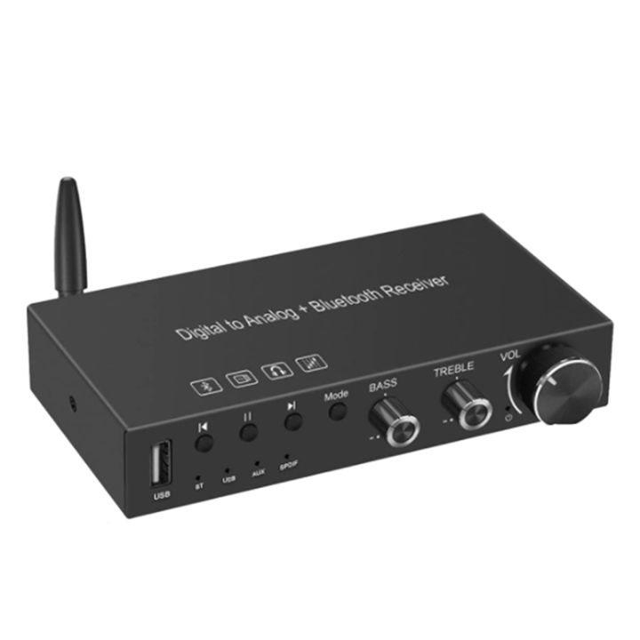 Usb 192khz Dac Digital To Analog Converter With Headphone Amplifier